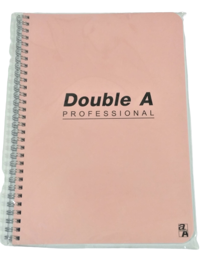 Bllok shenimesh B5 Double A me unaza Pastel (60 flete) – Kancelari B2B